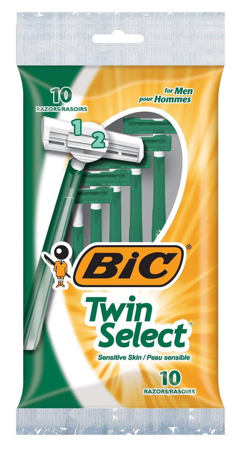 Bic Shaver Mens Twin Select Sensitive 10 Count (Pack of 2) kk15 kk15 ...