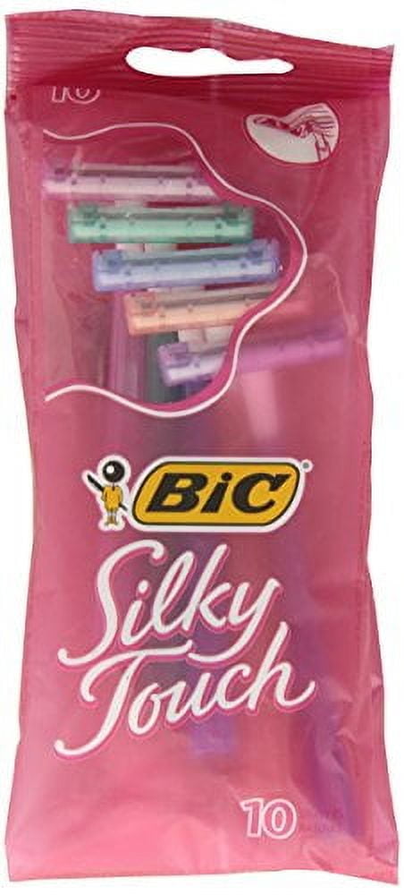 BIC Twin Select Silky Touch Razors, 10 Count, 4 Pack - Walmart.com