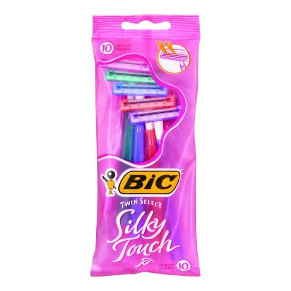 Bic Twin Select Silky Touch Razors (Pack of 6) - Walmart.com
