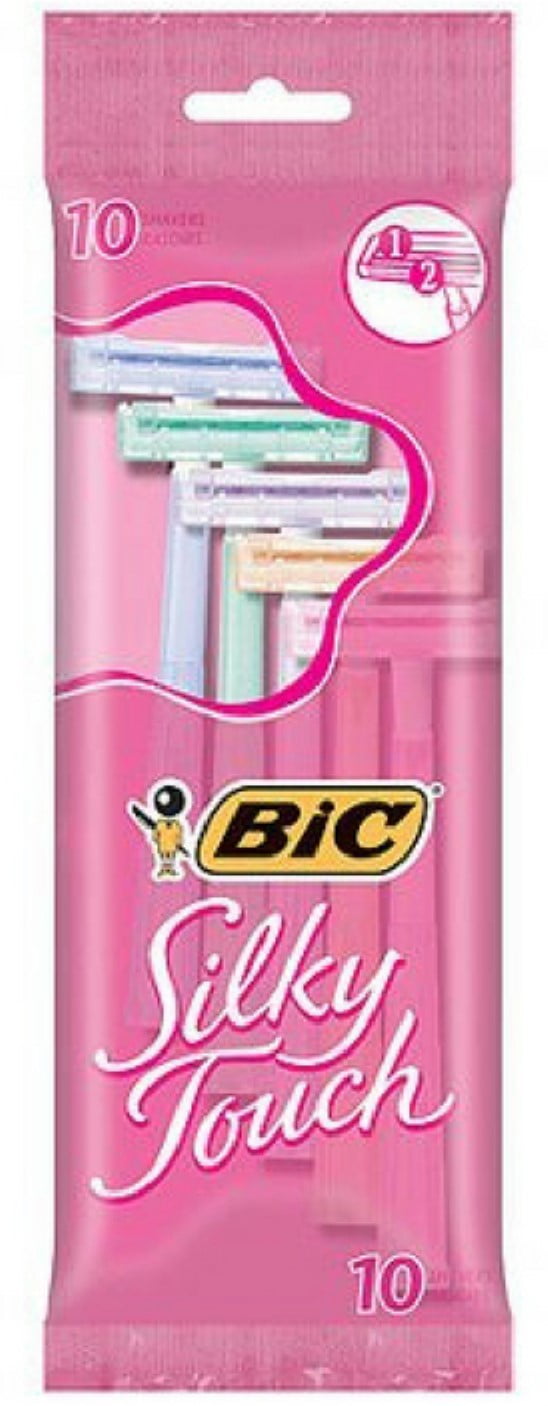 Bic Twin Select Silky Touch Shavers 10 Each (Pack of 3) - Walmart.com