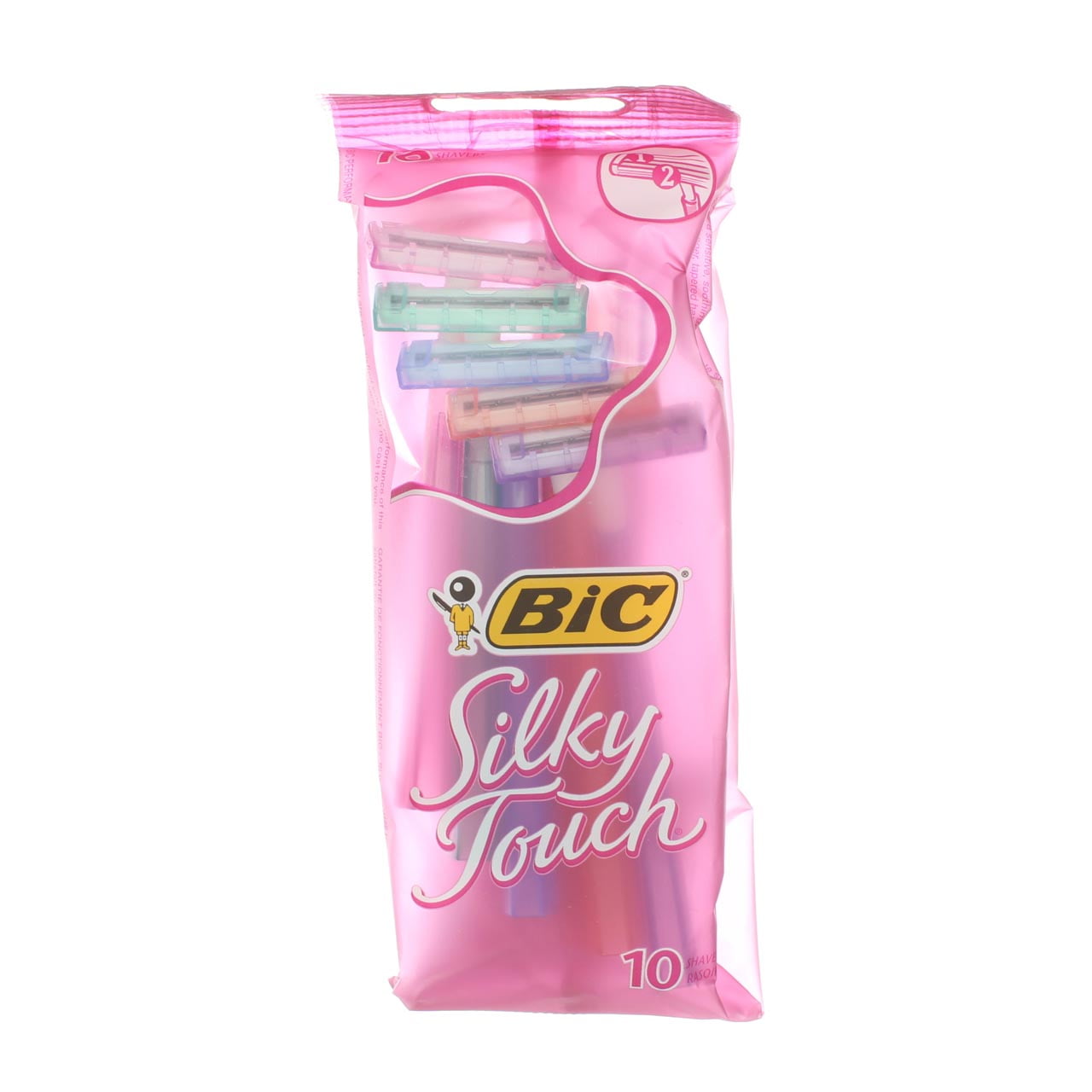 BIC Twin Select Silky Touch Shavers, Sensitive Skin, Comfortable Shave ...