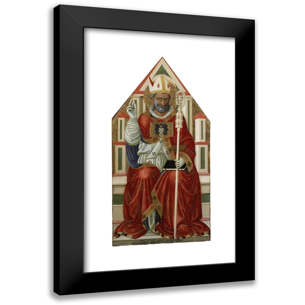 Bicci Di Lorenzo 11x18 Black Modern Framed Museum Art Print Titled - St ...