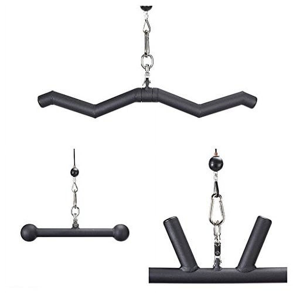 Bicep/Tricep Cable Machine Bar Set Armageddon - Walmart.com