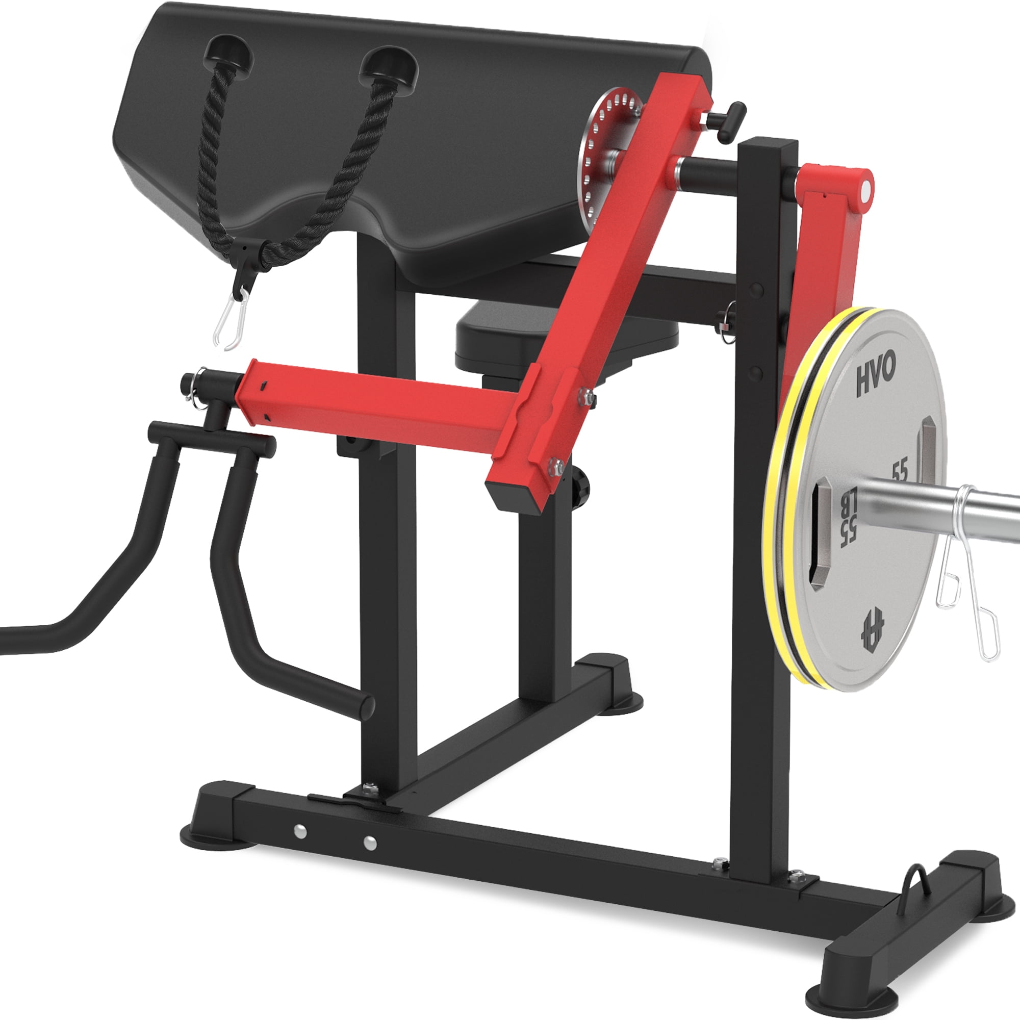 Bicep Tricep Curl Machine Preacher: Bench 2 in 1 Arm Curl and Tricep ...