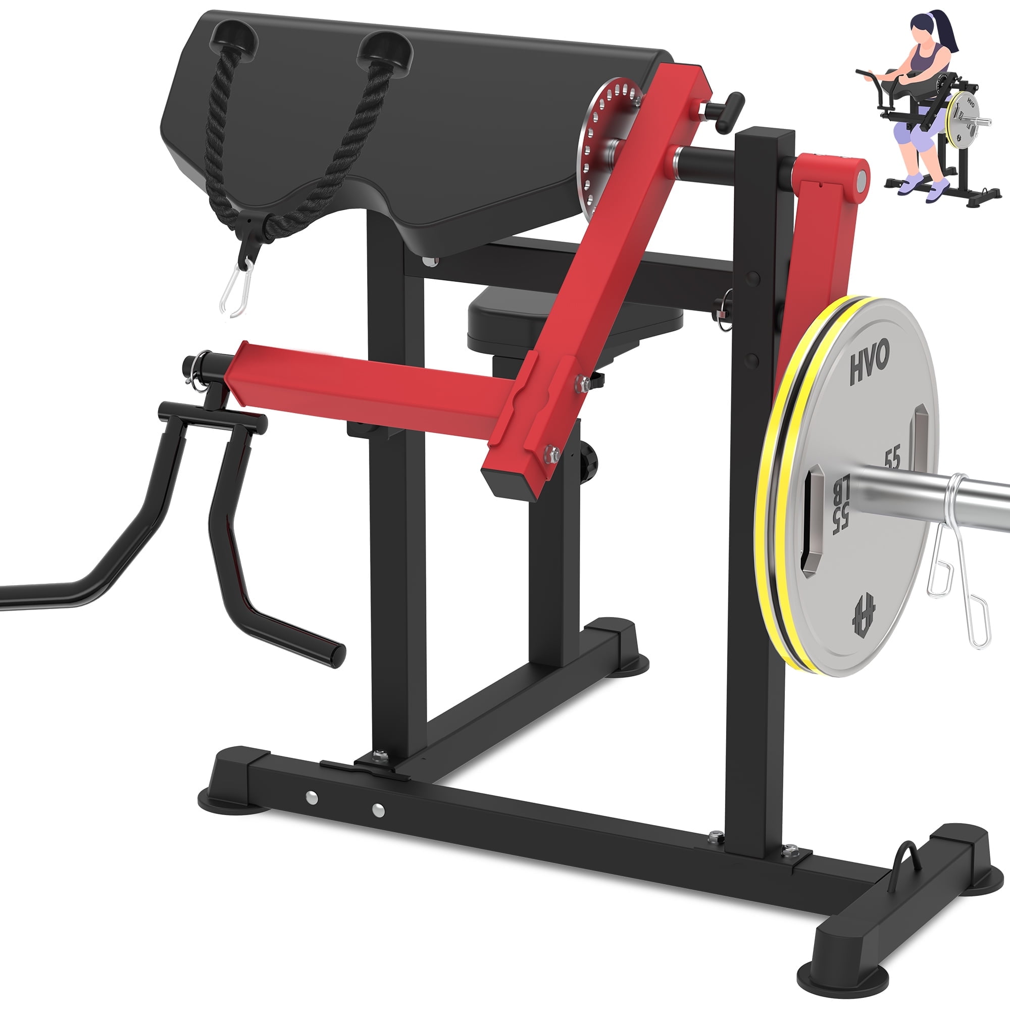 Bicep Tricep Curl Machine Preacher: Bench 2 in 1 Arm Curl and Tricep ...
