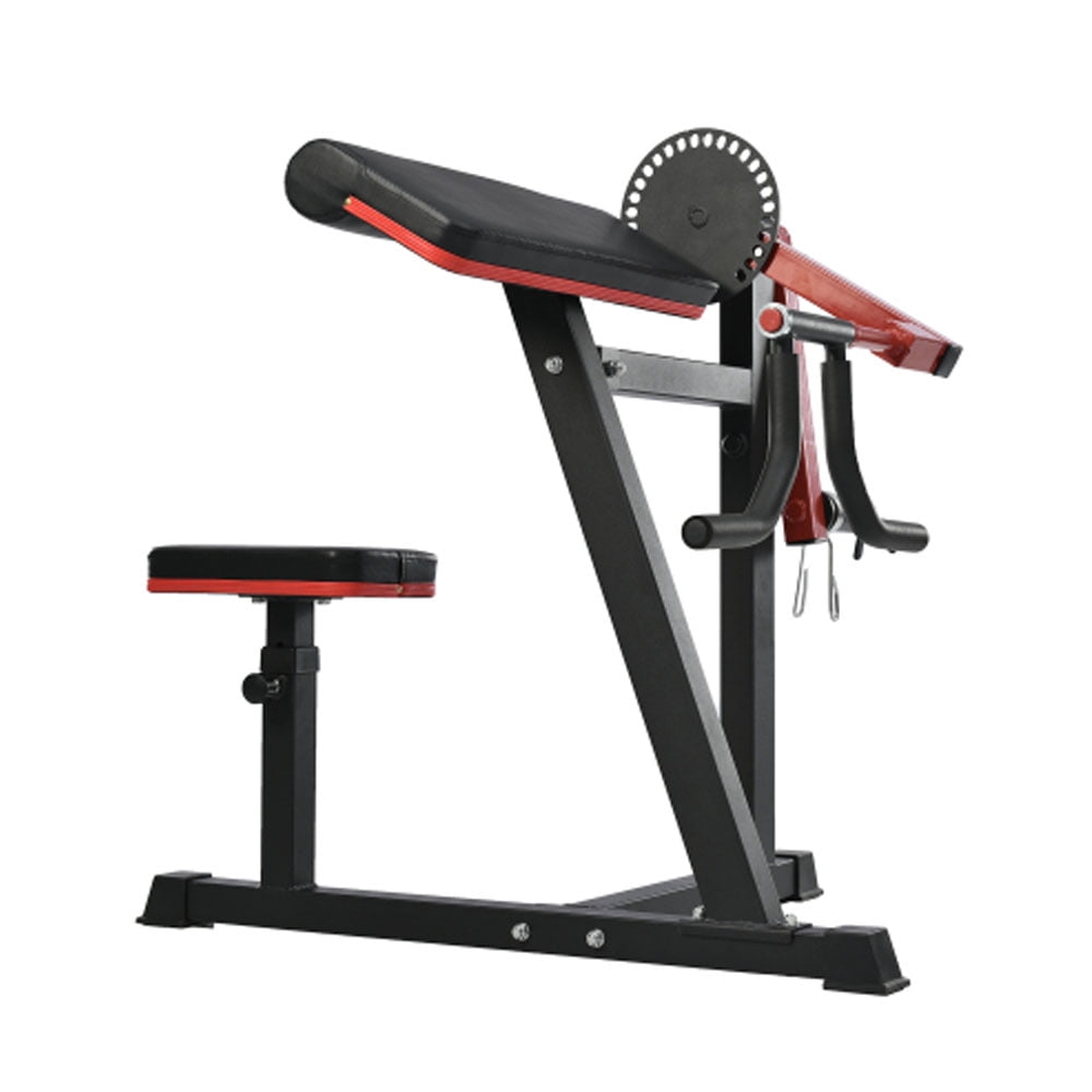 Bicep Tricep Curl Machine with Adjustable Seat, Bicep Curls and Tricep ...