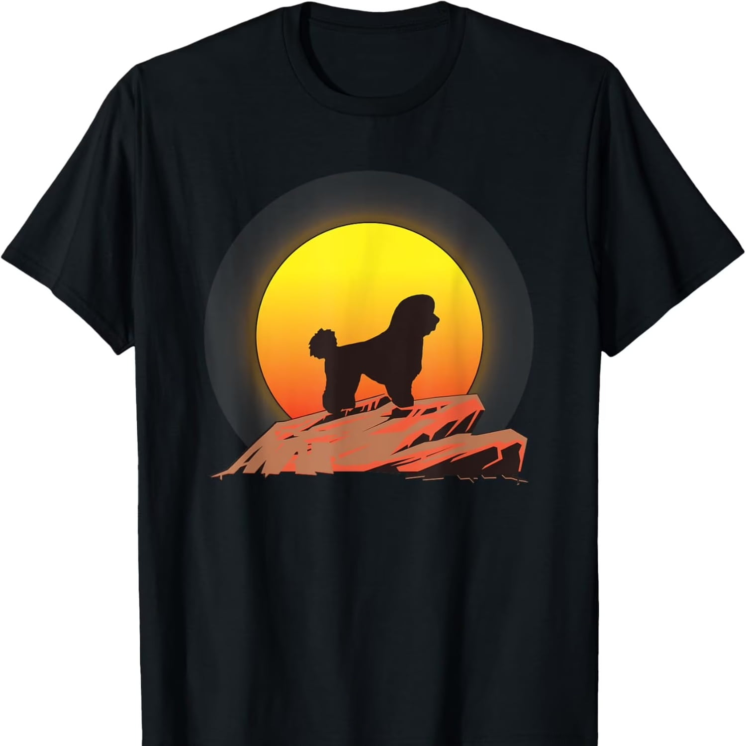 Bichon Frisé Sunrise T-S1Hirt M1en and woM1en C1An wear, black, white ...