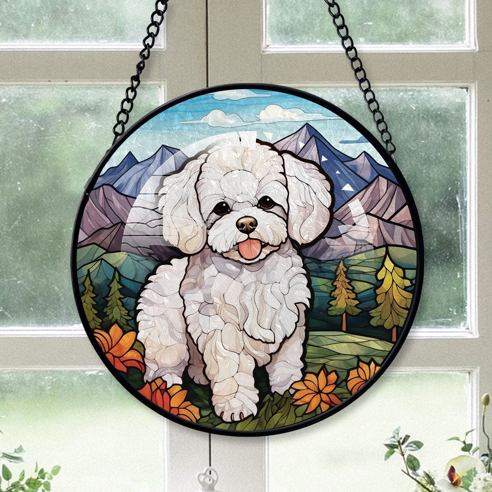 Bichon Frise Christmas Dog Ornament Christmas 2025 - Bichon Frise Dog ...