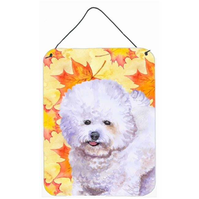 Bichon Frise Fall Wall or Door Hanging Prints - Walmart.com