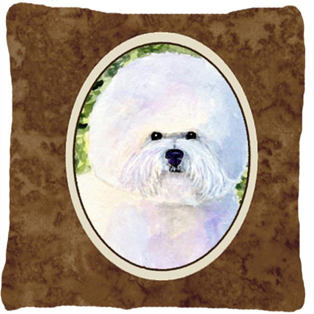 Bichon Frise Indoor & Outdoor Fabric Decorative Pillow - Walmart.com