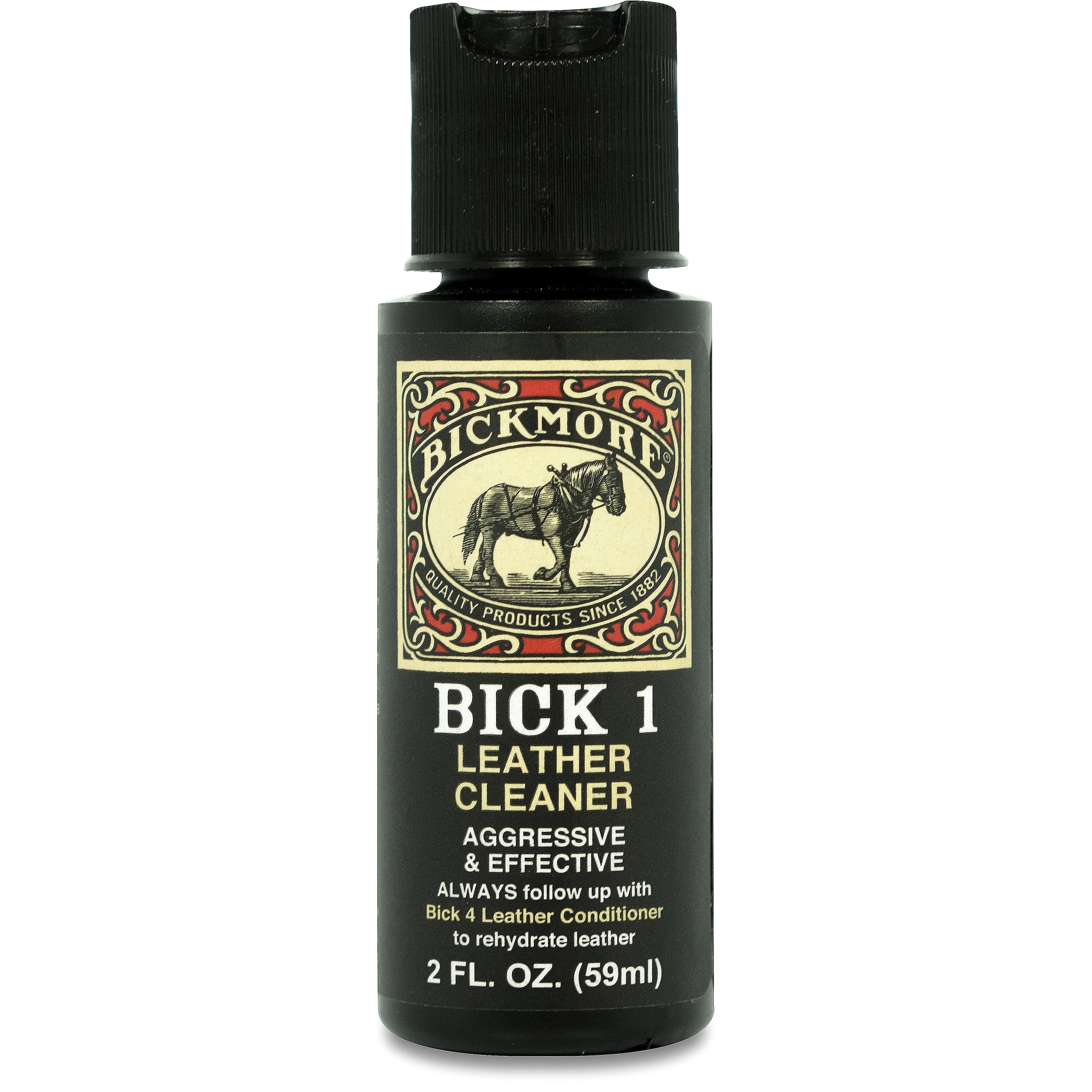 Bickmore Bick 1 Leather Cleaner 2 oz - Clean Dirt, Oil, Sweat, Salt ...
