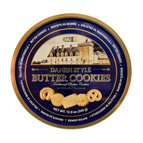 Danish Butter Cookies Blue Tin
