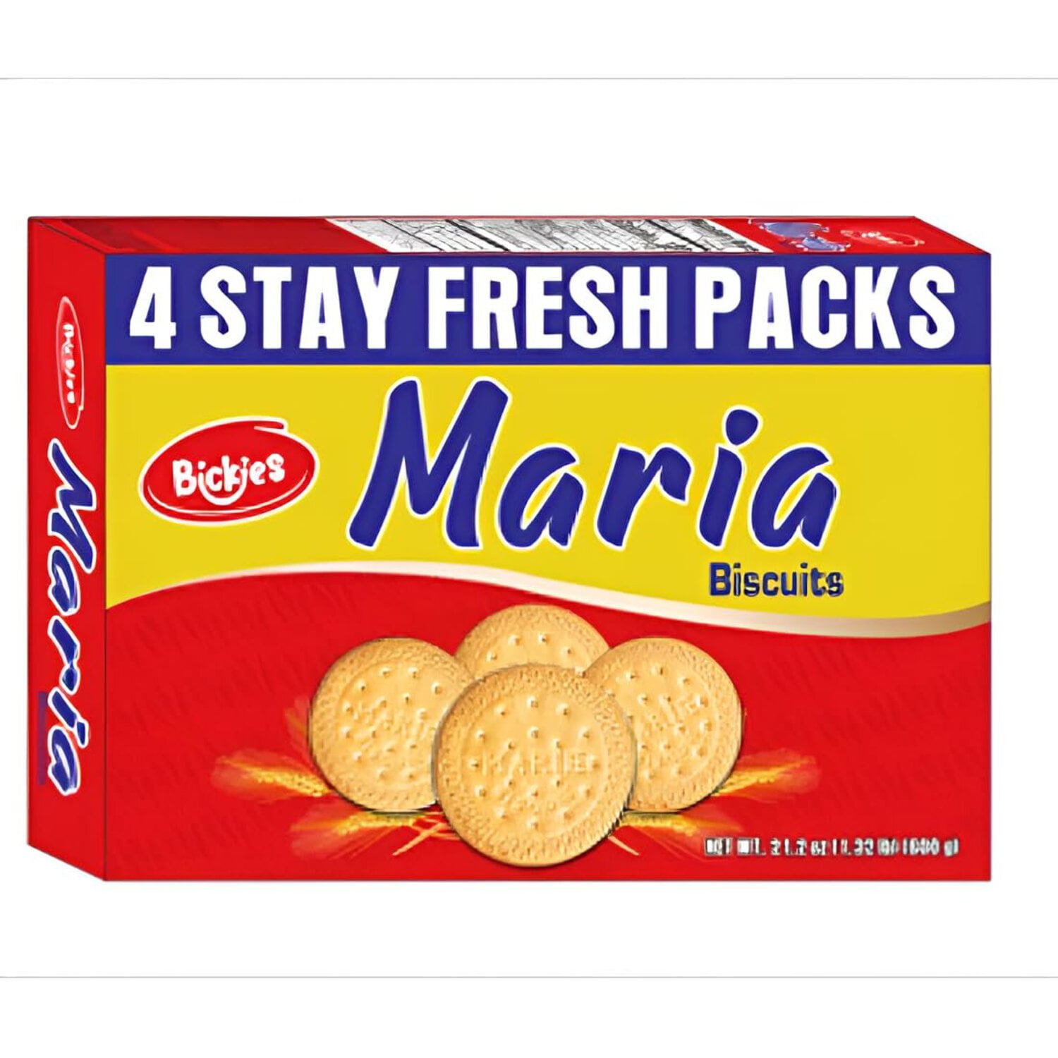 Bickies Maria Cookies 21.2 OZ - 4 Packs of Delicious Vanilla-Flavored ...