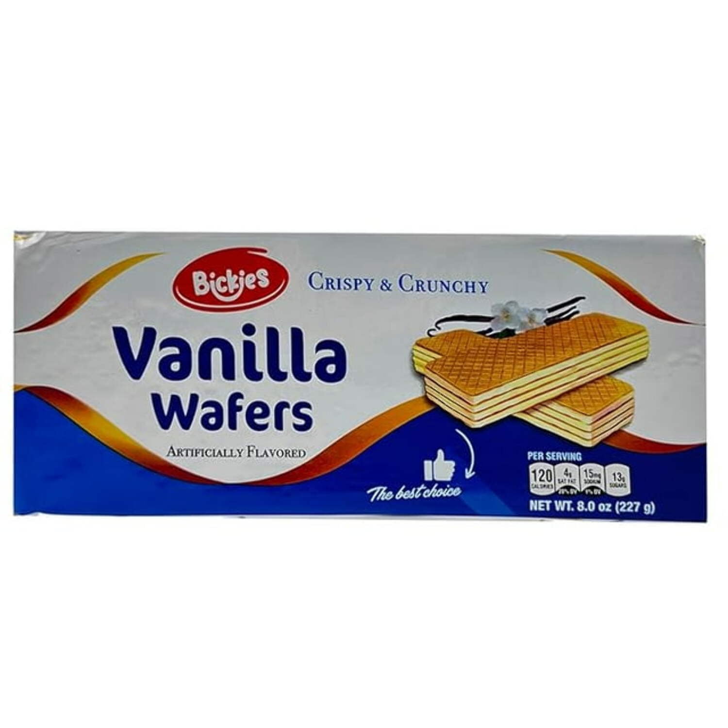 Bickies Vanilla Wafers 8 oz - Crispy & Crunchy 1Pack - Walmart.com