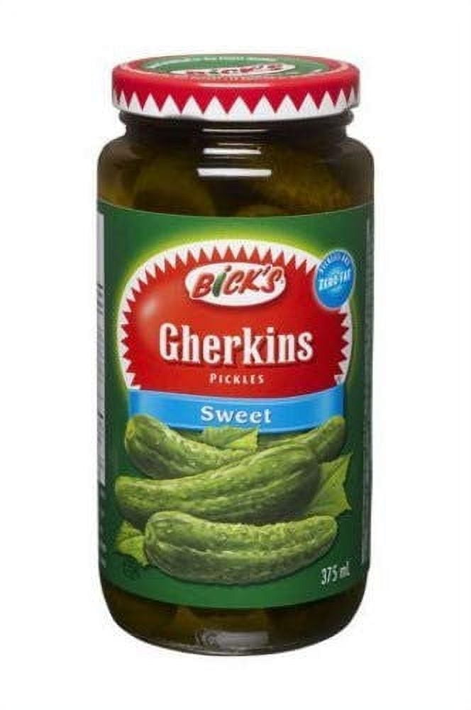 Bicks Jar of Sweet Pickles Gherkins, 375ml/12.7 fl.oz. - Walmart.com