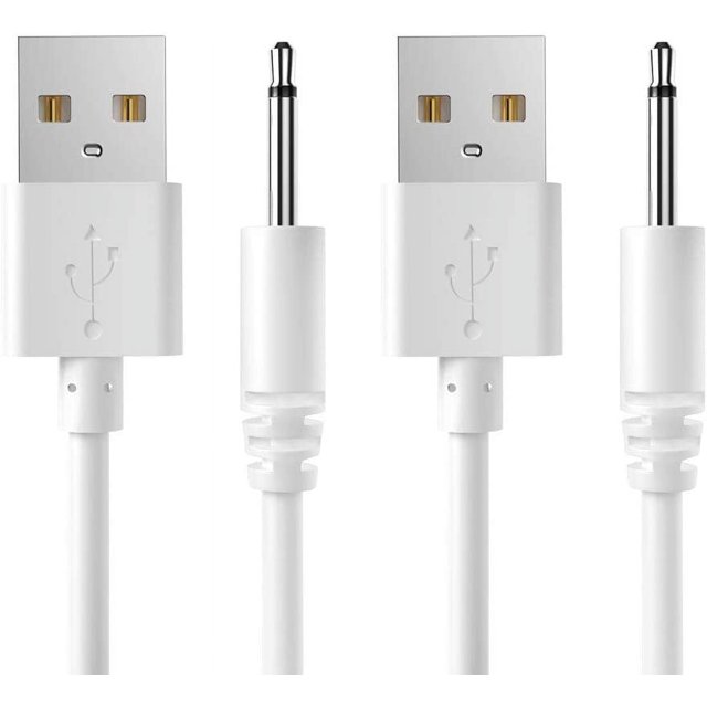 BICMICE 2.7Ft USB DC Charging Cable 2.5mm Copper Durable Fast Charging ...