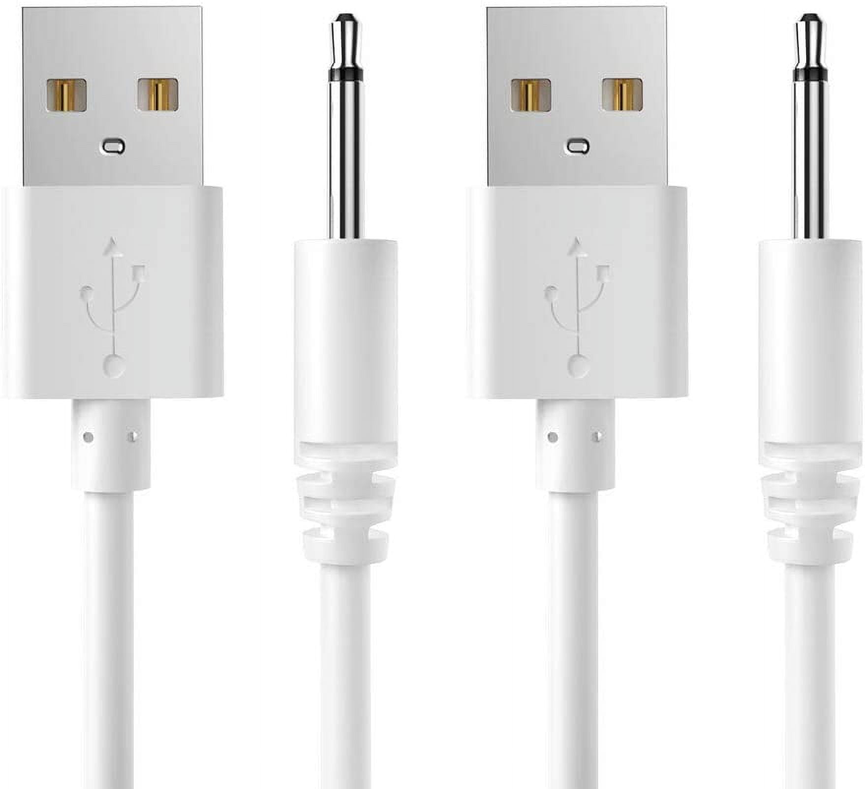 Bicmice 2.7Ft USB DC 2.5mm Fast Charging Replacement Cable, Durable ...