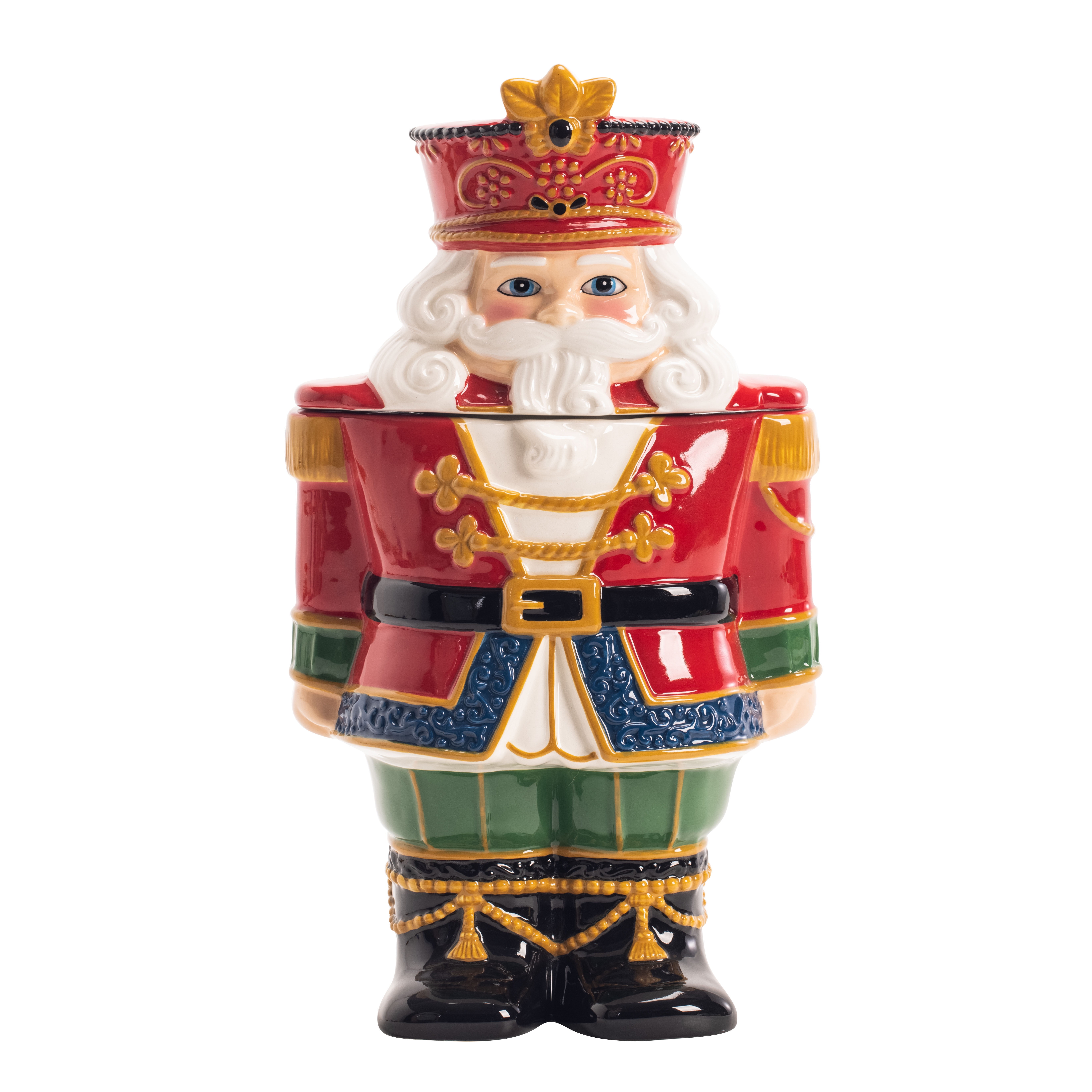Bico Christmas Nutcracker Air Tight Cookie Jar, for keeping Cookies ...