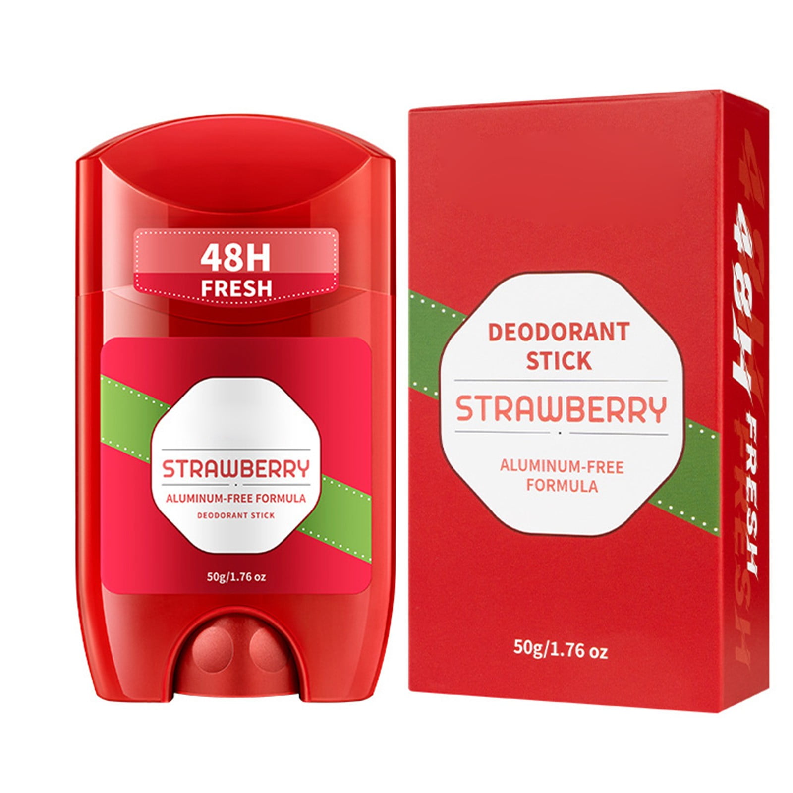 Bicoasu Antiperspirant Deodorant for Women and Men,STRAWBERRY Against ...