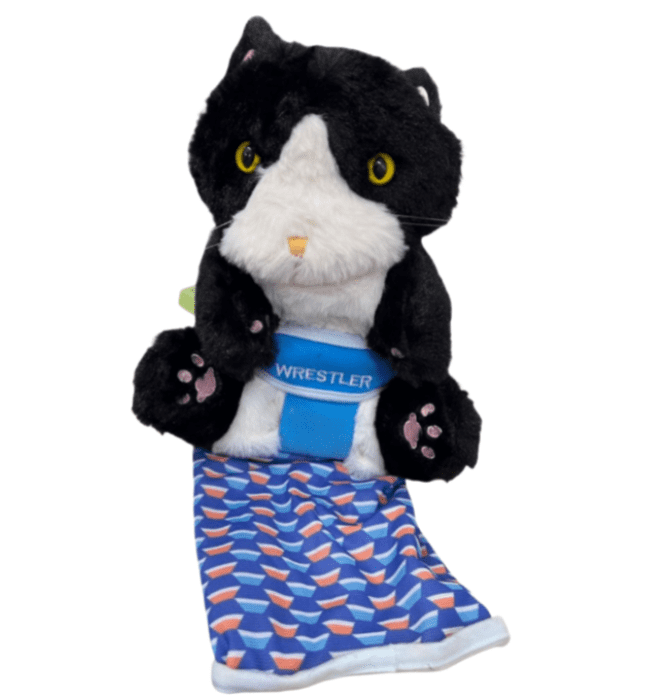 Bicoasu Cats Puppet Wrestler 17.72 inch Surprise Your Cat with Cat ...