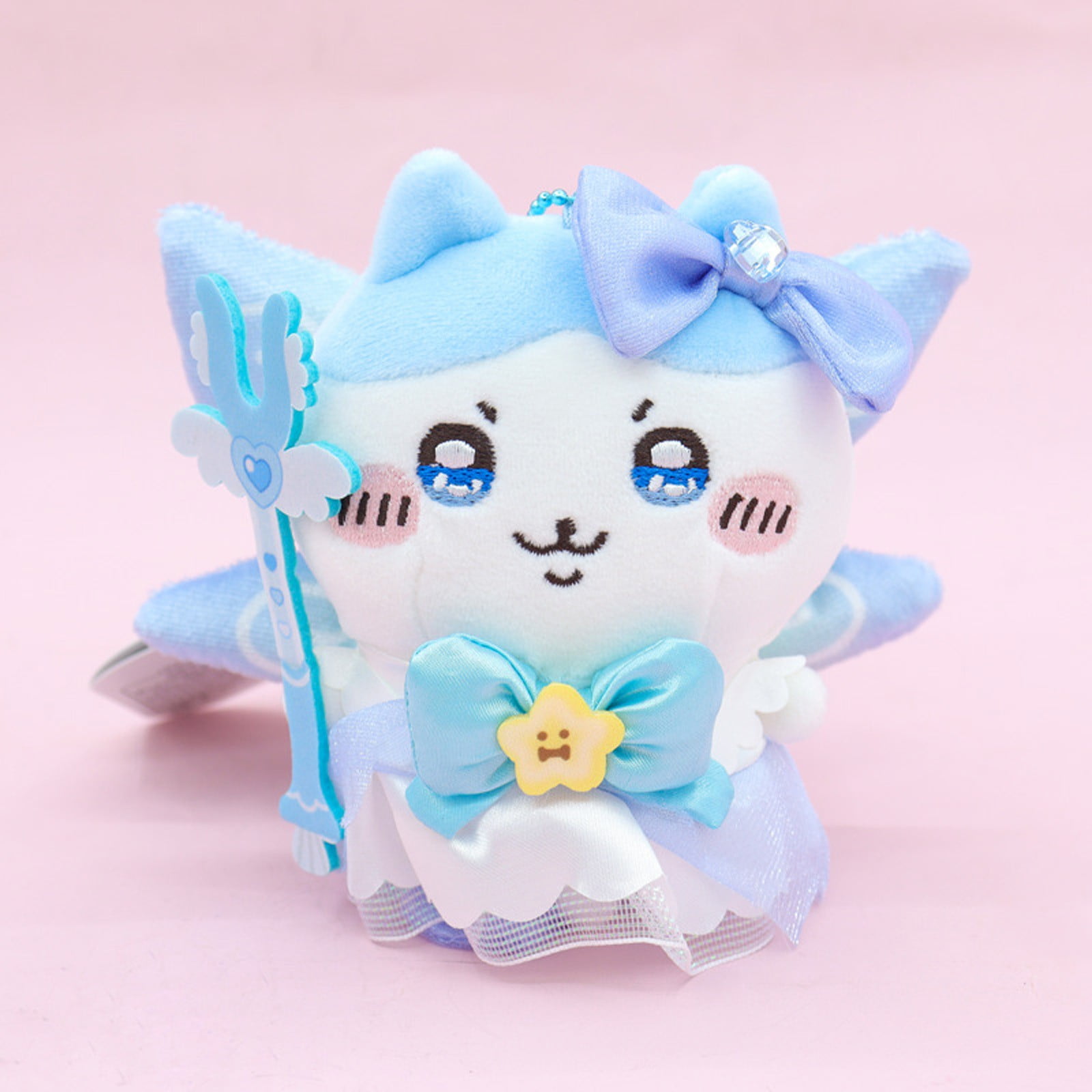 Bicoasu Chiikawa Hachiware Usagi Momonga Kurimanju Plush Keychains ...