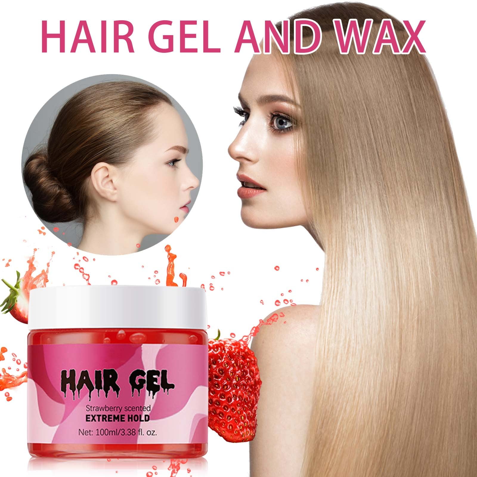 Bicoasu Clearance! Extreme Moisture Hair Gel Alcohol-free Hair Gel ...