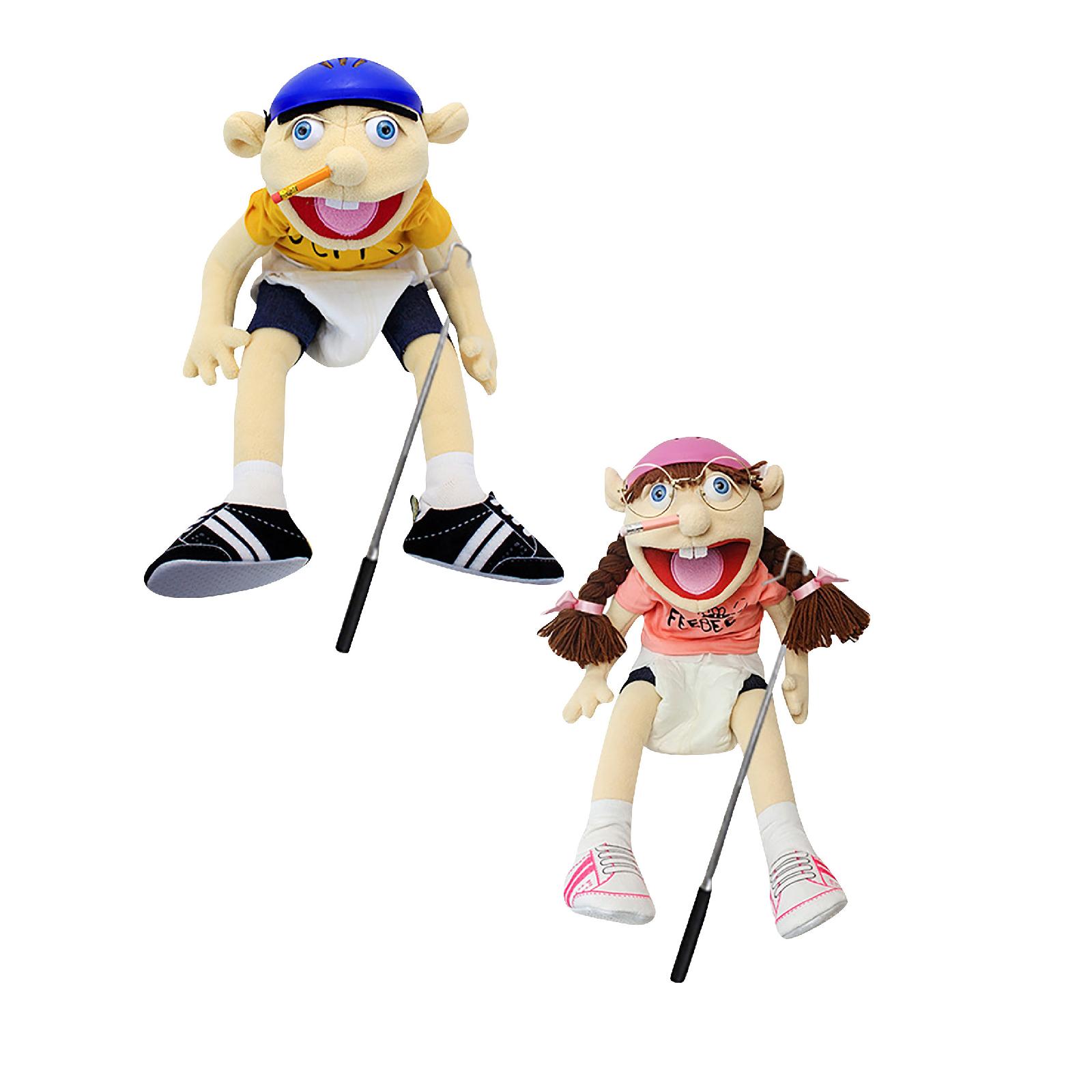 Bicoasu Clearance! Jeffy Soft Plush Toy Jeffy Puppets,Unique Hand ...