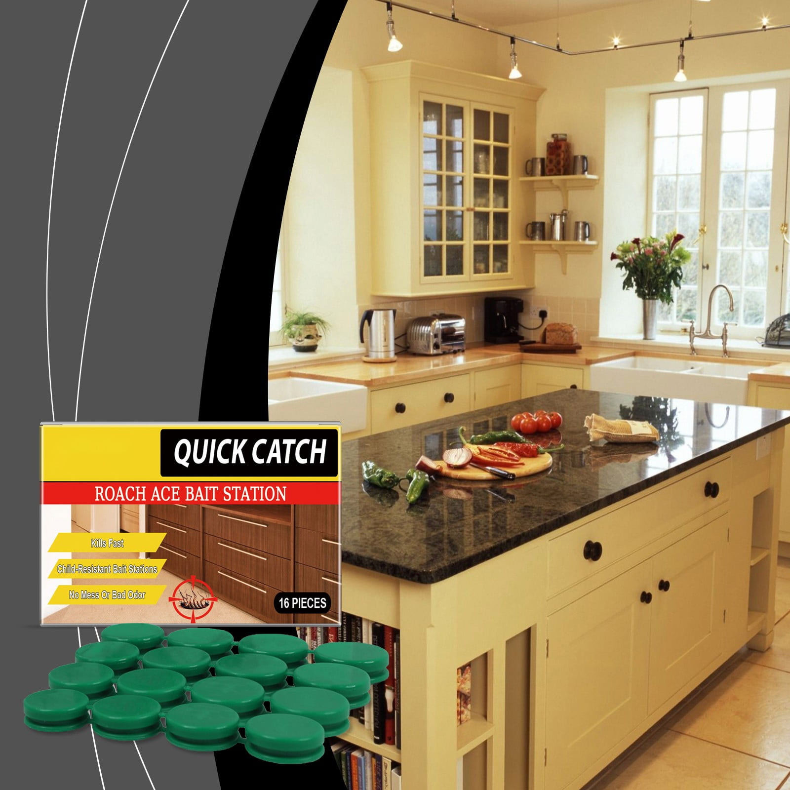 Bicoasu Cockroach Killing Station Cockroach Ointment Agent Household ...