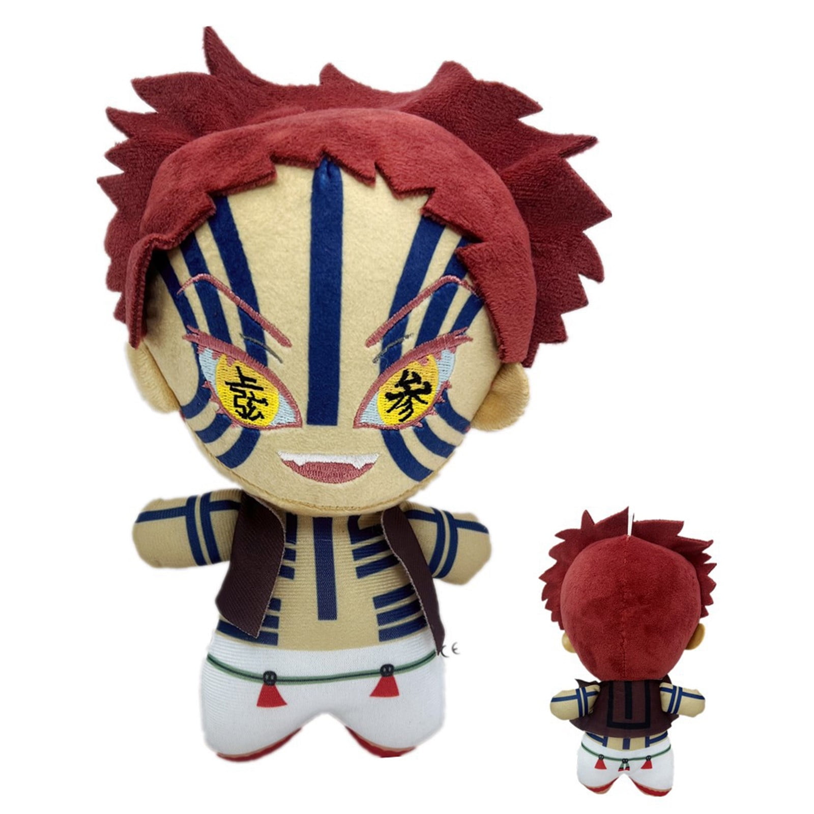 Bicoasu Demon Slayer Akaza Funny Stuffed Toys,Gift for Kids(7.8 inch ...