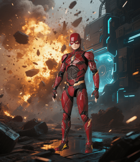 Bicoasu Embrace the Adventure of The Flash with 6.2 Inch Action Figures ...