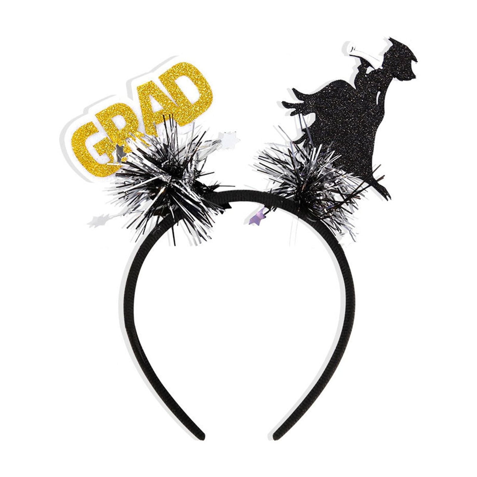 Bicoasu Graduation Cap Headband,Graduation Season Headwear Graduation ...