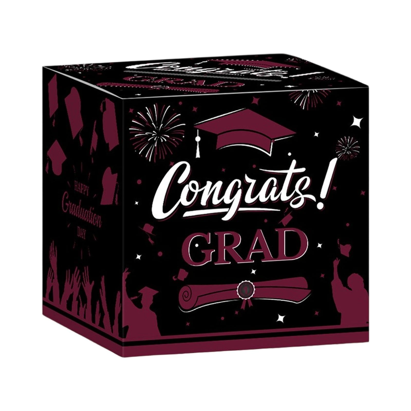 Bicoasu Graduation Card Box,Congrats Grad Cardboard Decorations Box for ...