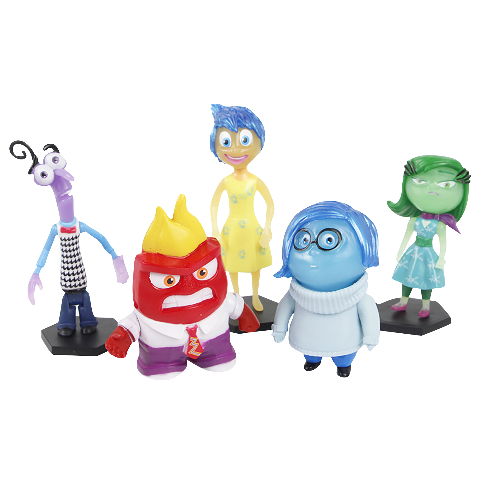 Bicoasu Inside Out 2 Action Figures Collectible Set,5 Action Figures ...