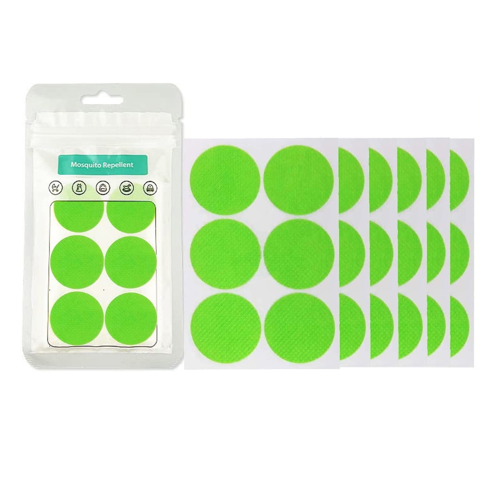 Bicoasu Mosquito Repellent Patch Stickers for Adults (60 Stickers ...