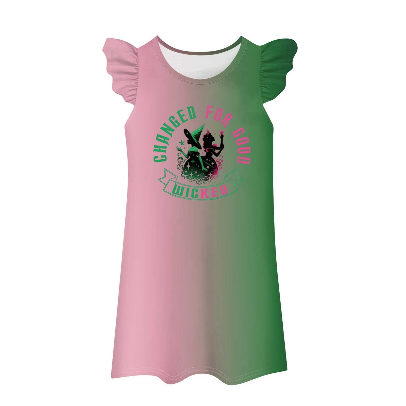 Bicoasu Wicked Dress for Girls Sleeve Dress with Unique Design ...