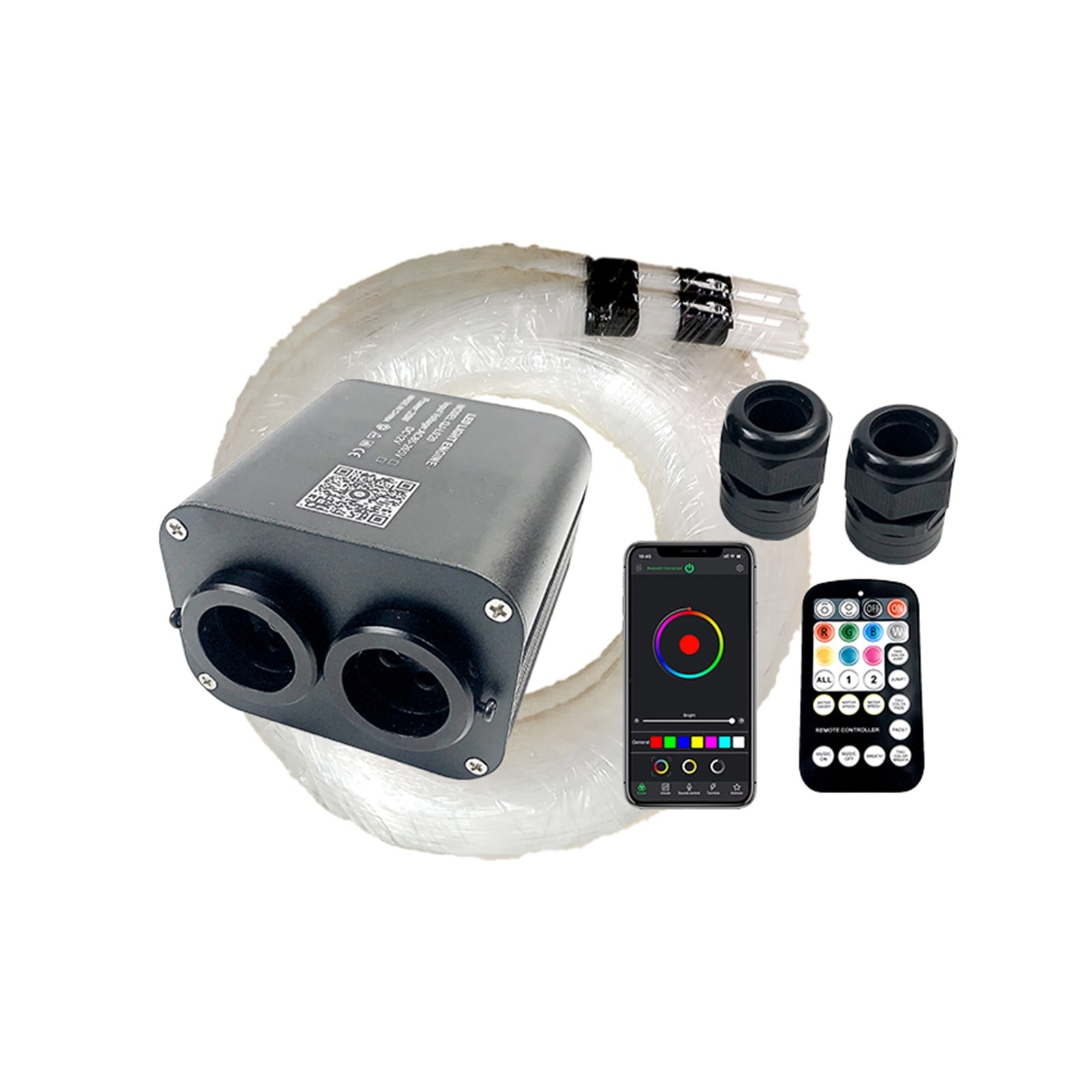 Bicolor Double Heads Optic Lights Smart phone APP Twinkle Light engine ...