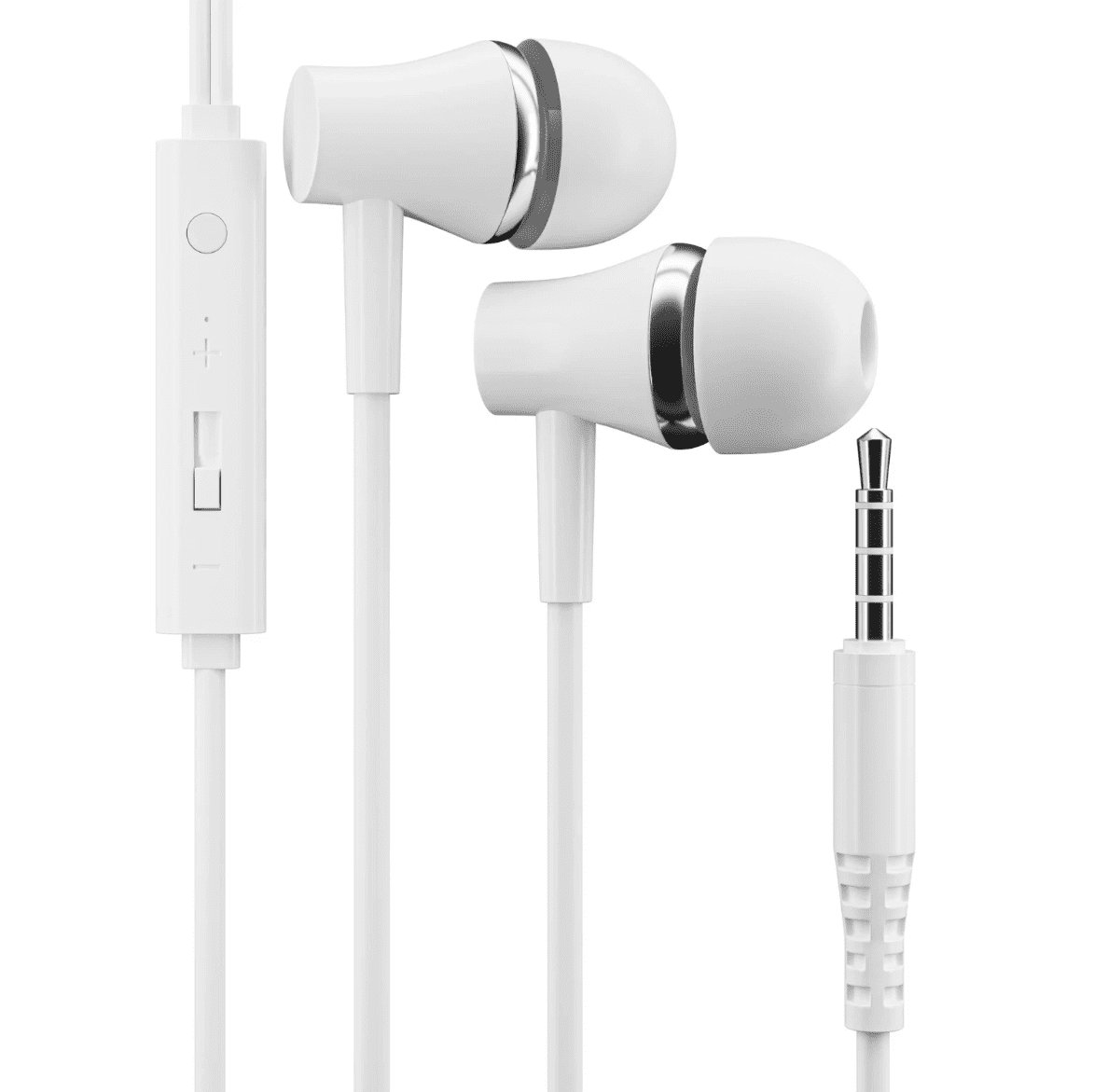 Bicvle Wired Earbuds with Mic, 3.5mm In-Ear Headphones Heavy Bass ...