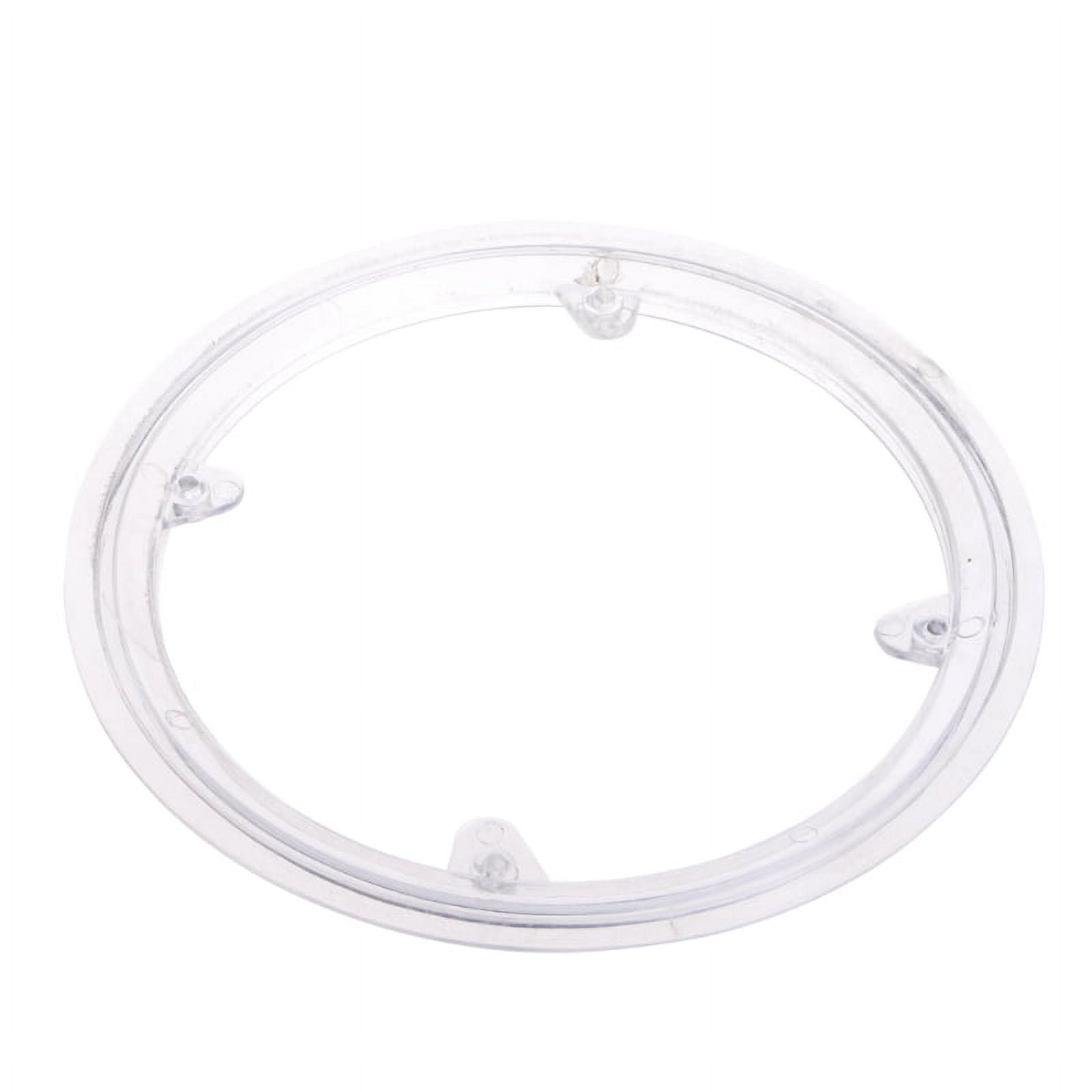 Bicycle 4-hole transparent chainring guard - transparent (with four ...