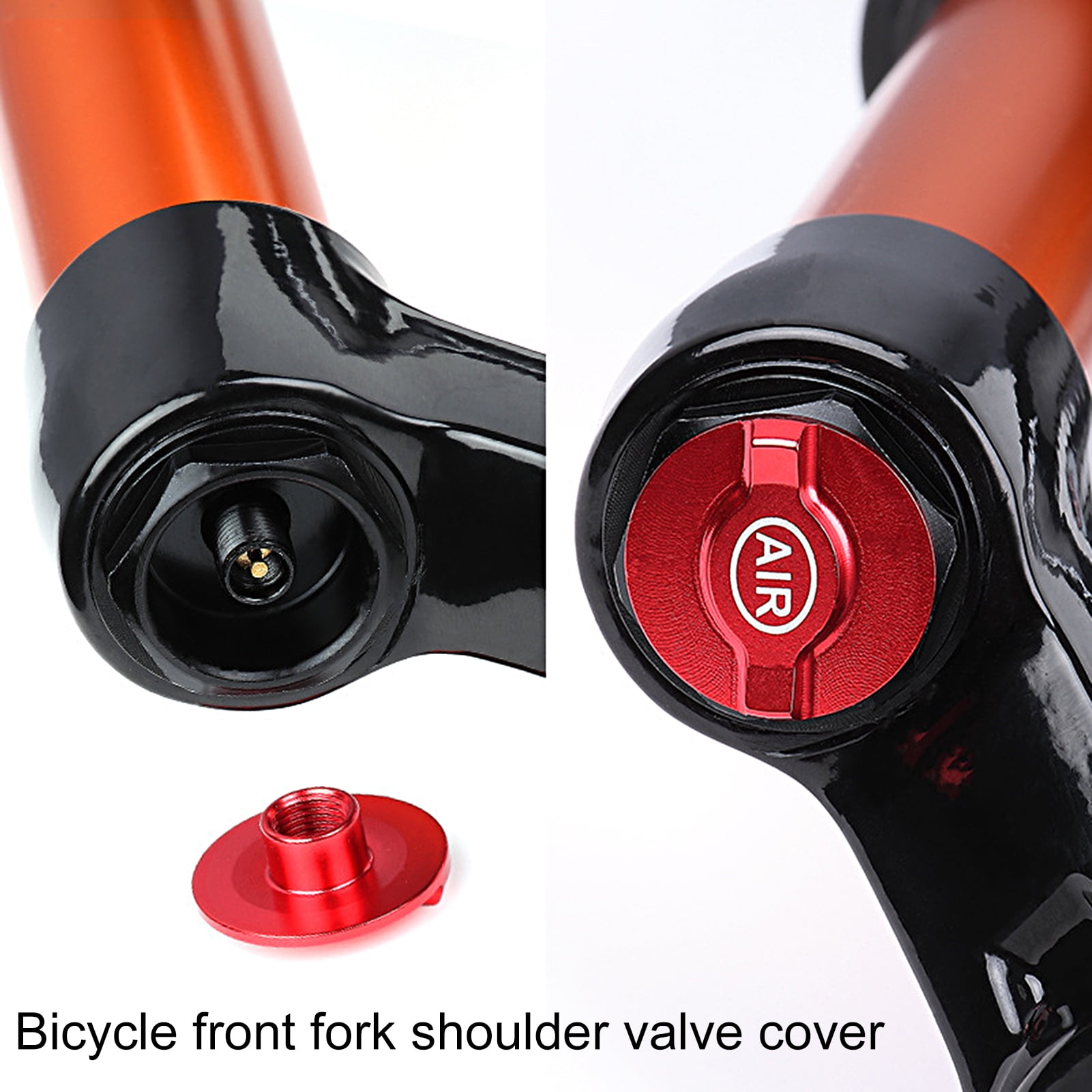 Bicycle Air Valve Cover Ultralight Fork Accessories Aluminum Alloy High ...