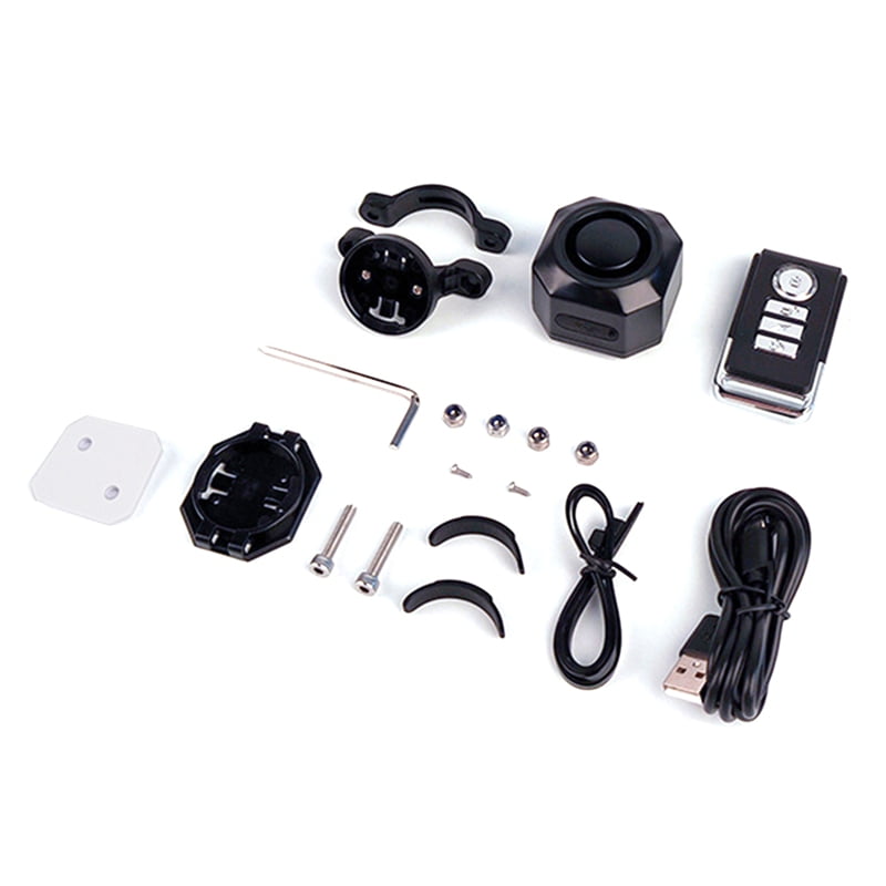 Bicycle Alarm System Rechargeable, Anti-Theft Accessories,Vehicle Theft ...