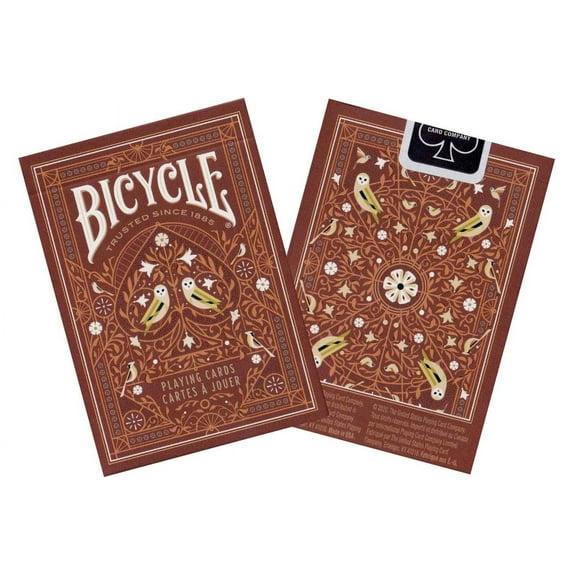 Bicycle Aviary Orange Playing - Walmart.com