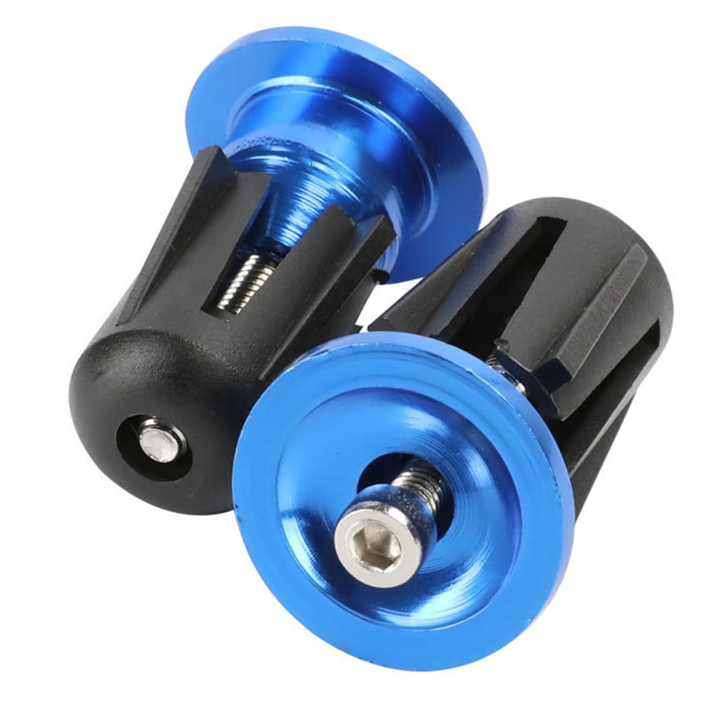 Bicycle Bar End Plug Road Mountain Bike Handlebar End Cap Aluminum ...