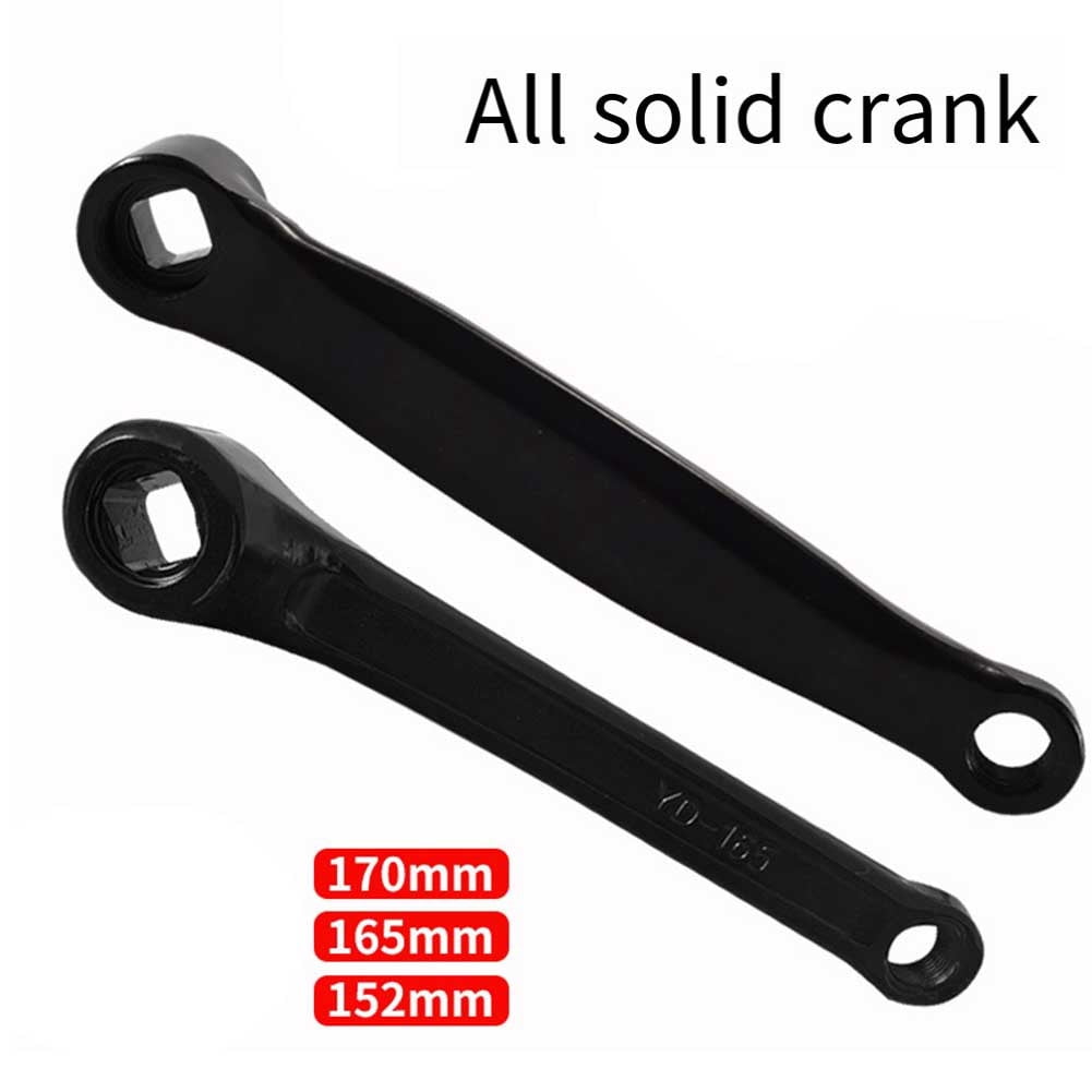 Bicycle Bike Full Solid Crank Mountain Bike 170/165/152 Crank 170mm ...