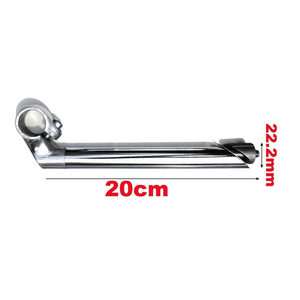 Bicycle Bike Quill Stem Riser 150/200mm Handlebar 22.2mm Folding bike ...