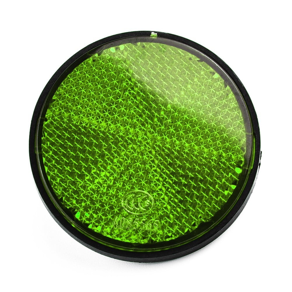 Bicycle Bike Round Reflector Night Cycling Safety Reflective Bike ...