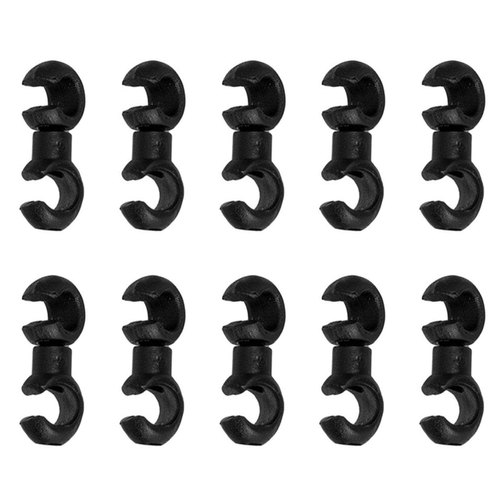Bicycle Cable Clips 10 Pack Rotating Hooks for MTB Brake Shift Cables ...