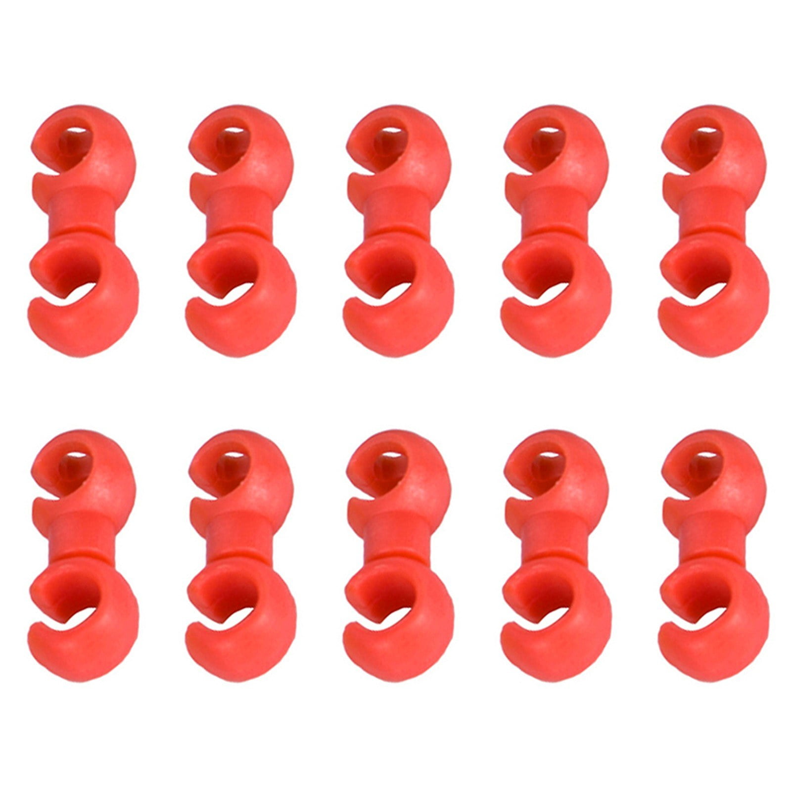 Bicycle Cable Clips 10 Pack Rotating Hooks for MTB Brake Shift Cables - Walmart.com