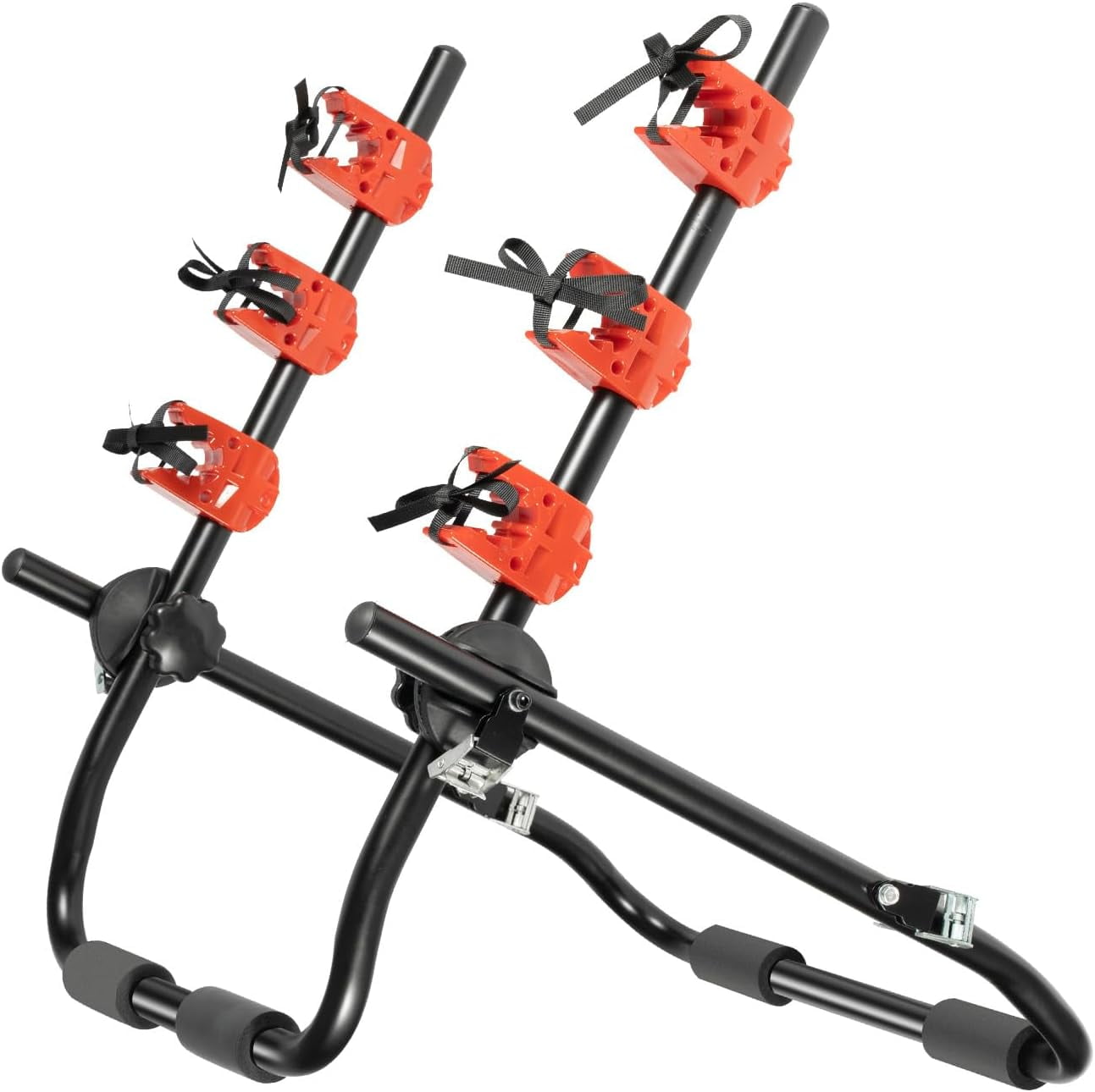 Bicycle Car Rack Foldable Trunk or Hitch Carrier Mount 3 Bicycles Bike ...