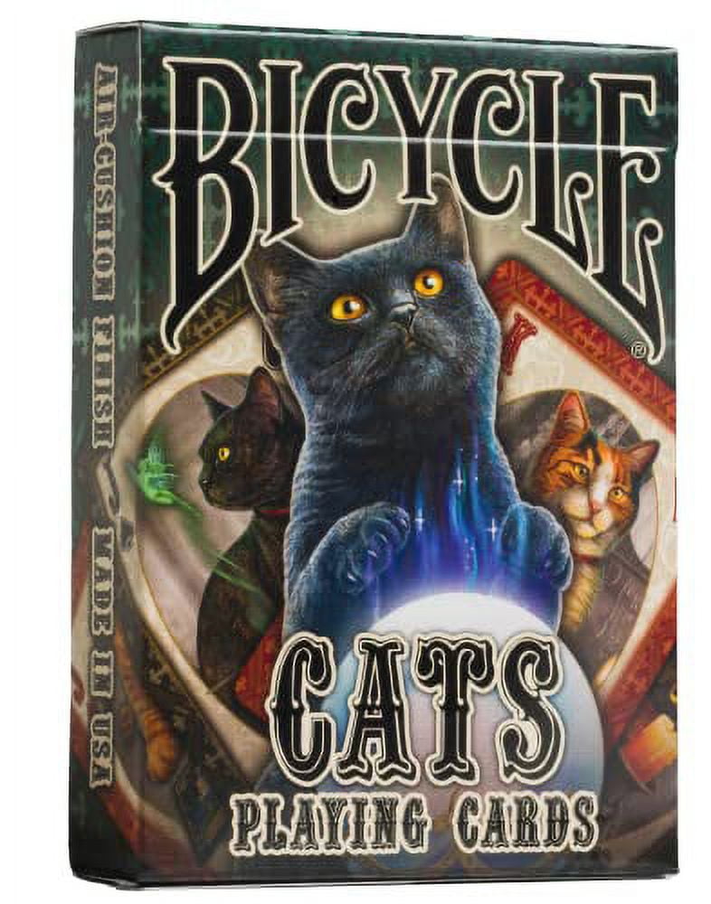 Bicycle Unique Themed Cats Playing Cards Deck by Lisa Parker, Black ...