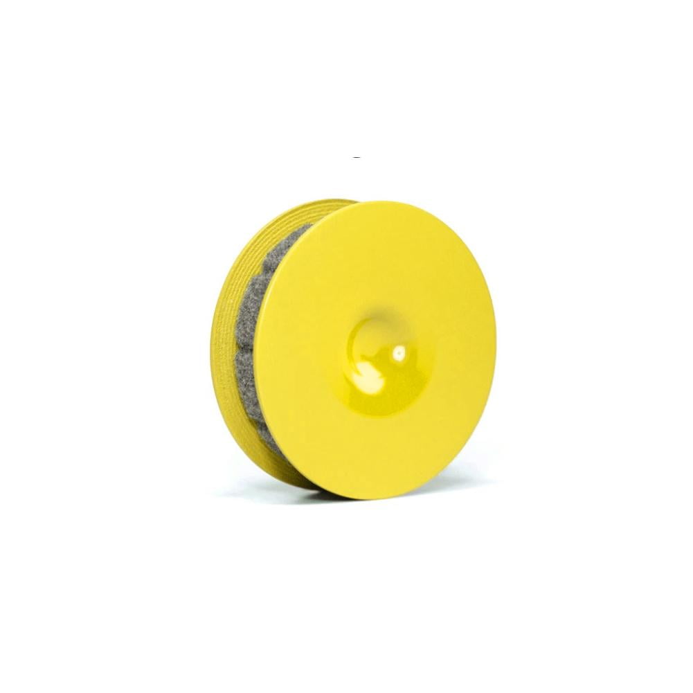 Bicycle Chain Oiler with Wool Roller Design, Plastic and Wool, Yellow ...